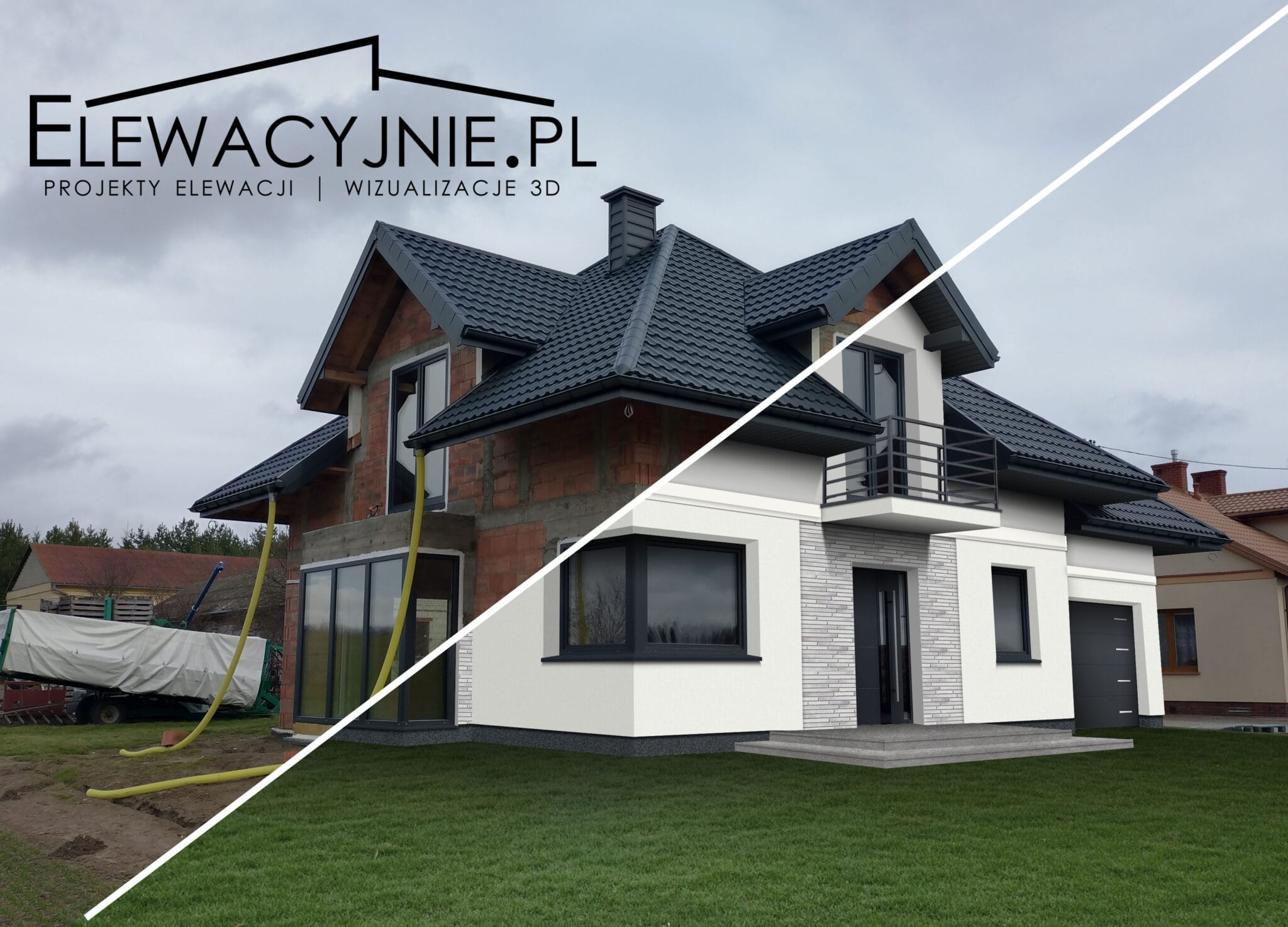 Przykładowe elewacje domów jednorodzinnych – inspiracje i trendy ...