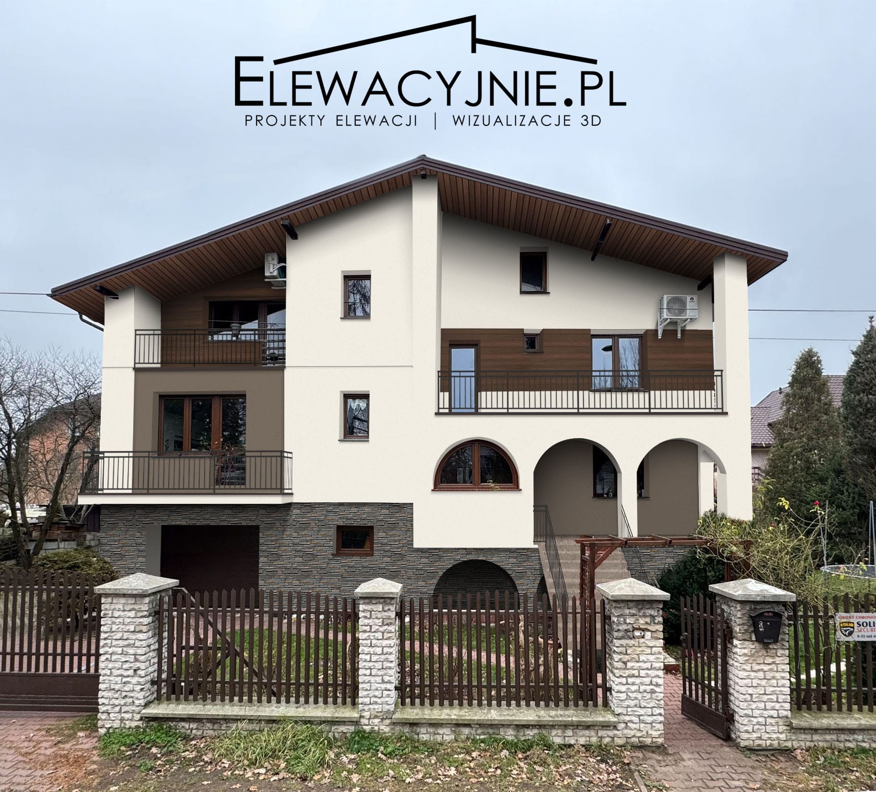 Przykładowe elewacje domów jednorodzinnych – inspiracje i trendy ...